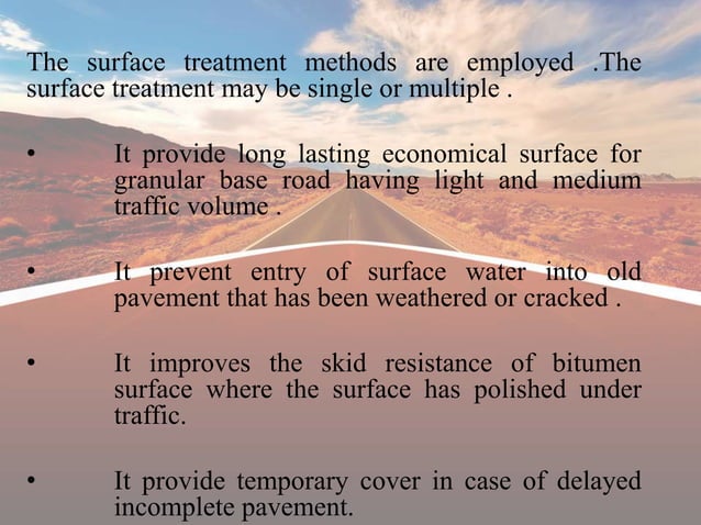 Highway failure and their maintenance | PPT