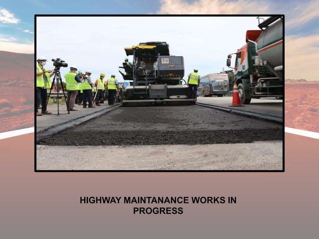Highway failure and their maintenance | PPTX
