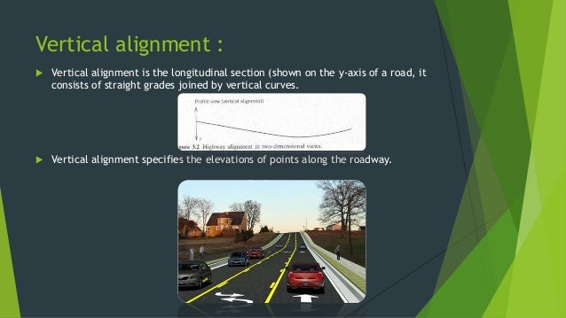 Highway geometric design