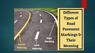 Highway milestone and coloured line | PPTX