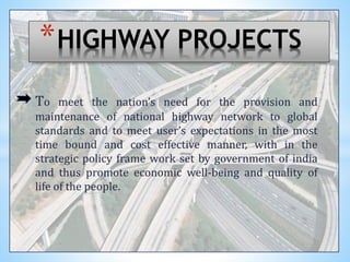 Highway projects | PPTX