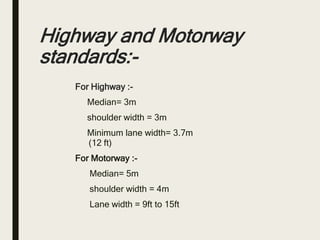 Highway description | PPT
