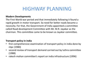 Highways | PPT