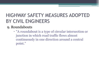 Highway safety | PPTX