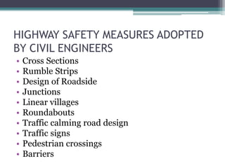 Highway safety | PPTX