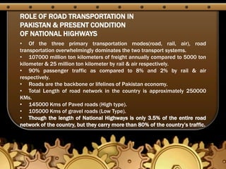 Highway safety in pakistan | PPSX
