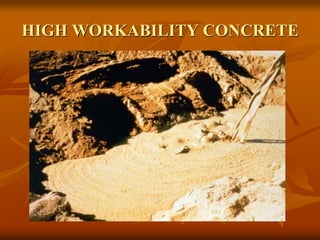 High workability concrete | PDF | Chemistry | Science