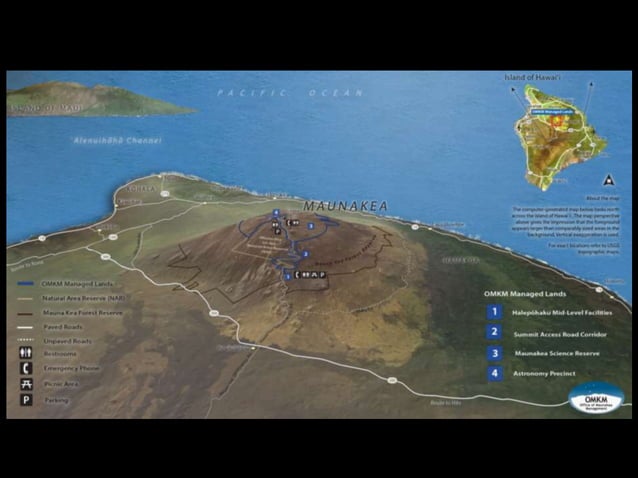 3D Landscape Maps for University Managed Lands on Maunakea | PPT