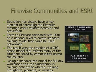 Using GIS to Teach Wildfire Safety | PPT