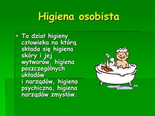 Higiena | PPTX