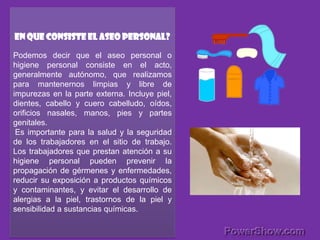 Higiene personal-2802585 | PPSX