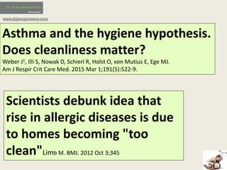 Higiene hypothesis, | PPT