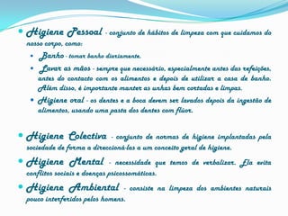 Higiene | PPTX