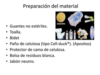 Higiene perineal | PPTX