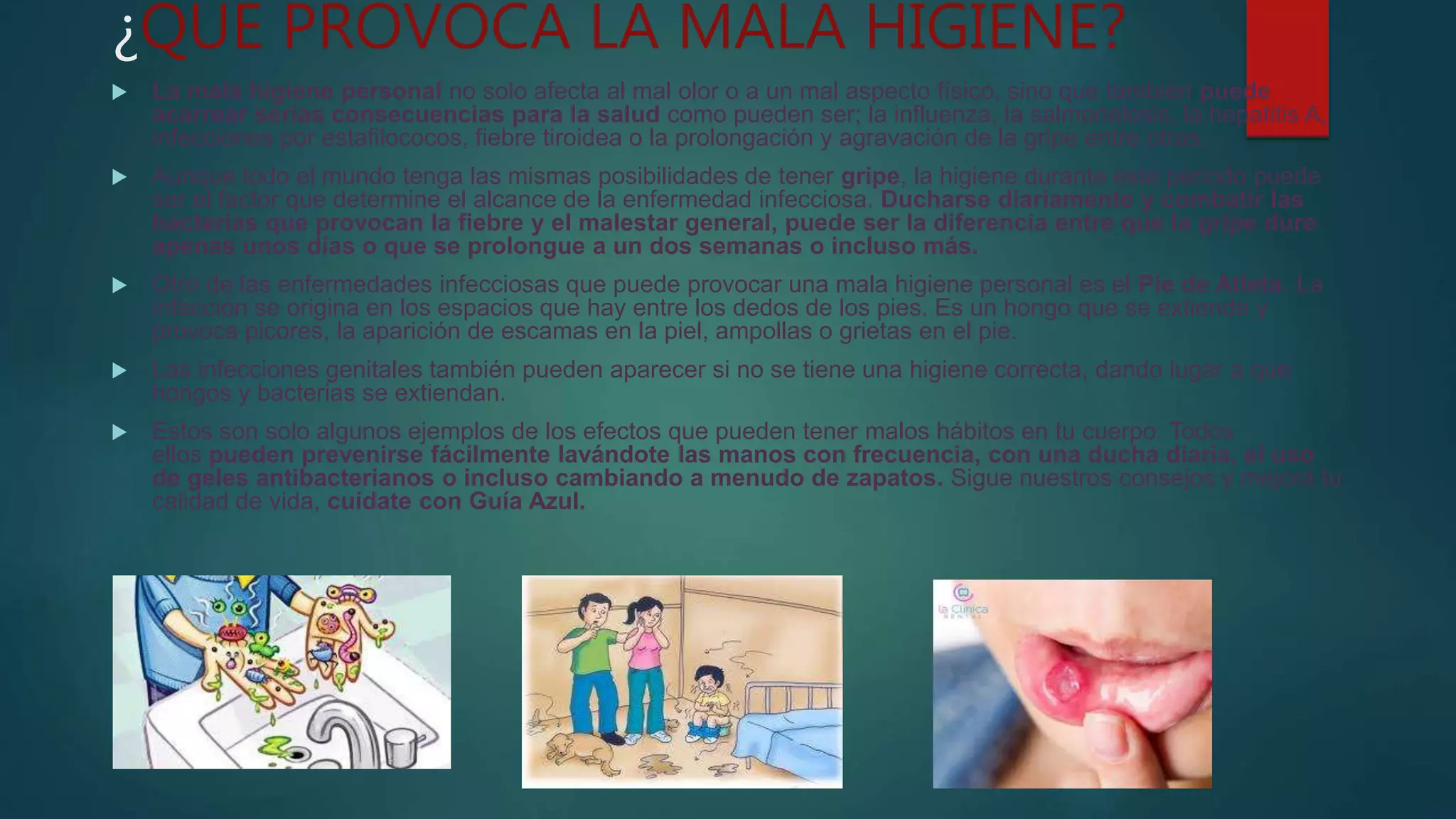 Higiene personal lineal | PPTX