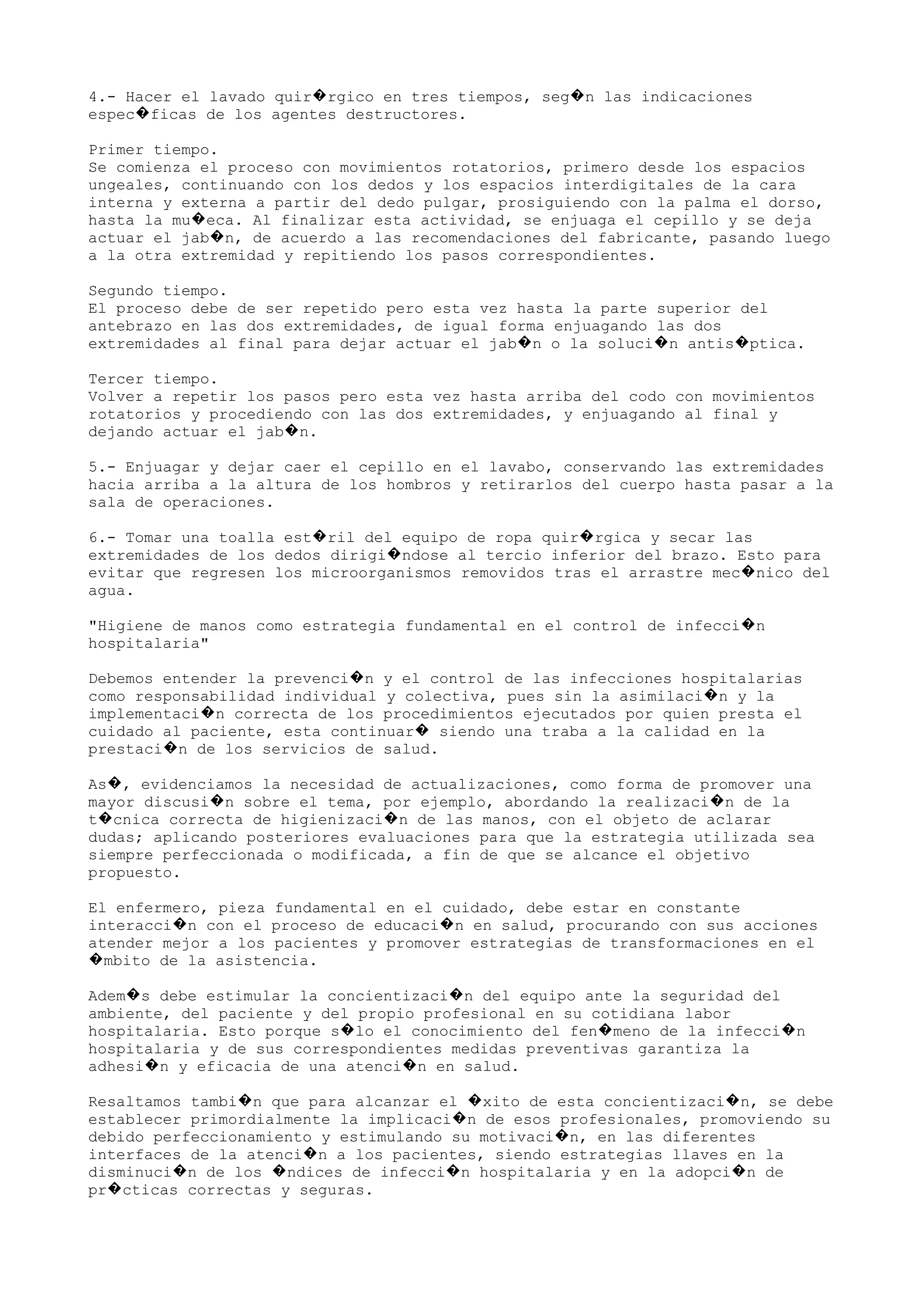 Higienes de las manos | PDF