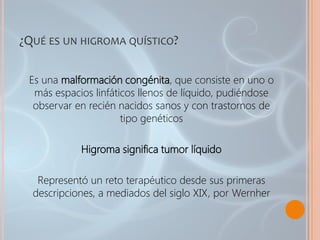 Higroma quístico | PDF