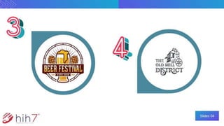 Our Abstract Logo Design Portolio - Hih7 Webtech | PPTX