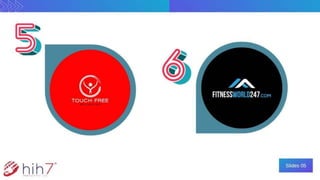 Our Abstract Logo Design Portolio - Hih7 Webtech | PPTX