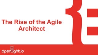 The rise of the agile architect | PPT