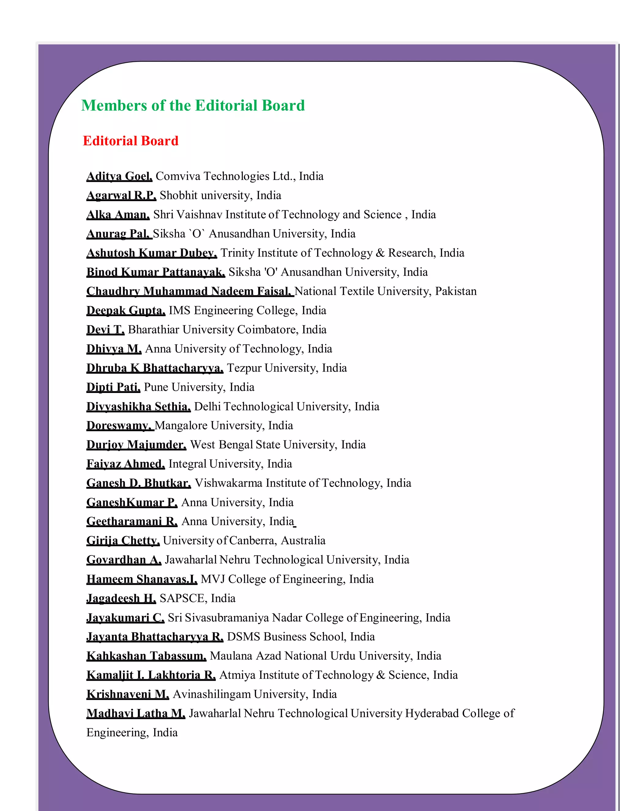 Health Informatics - An International Journal (HIIJ) - H index ...