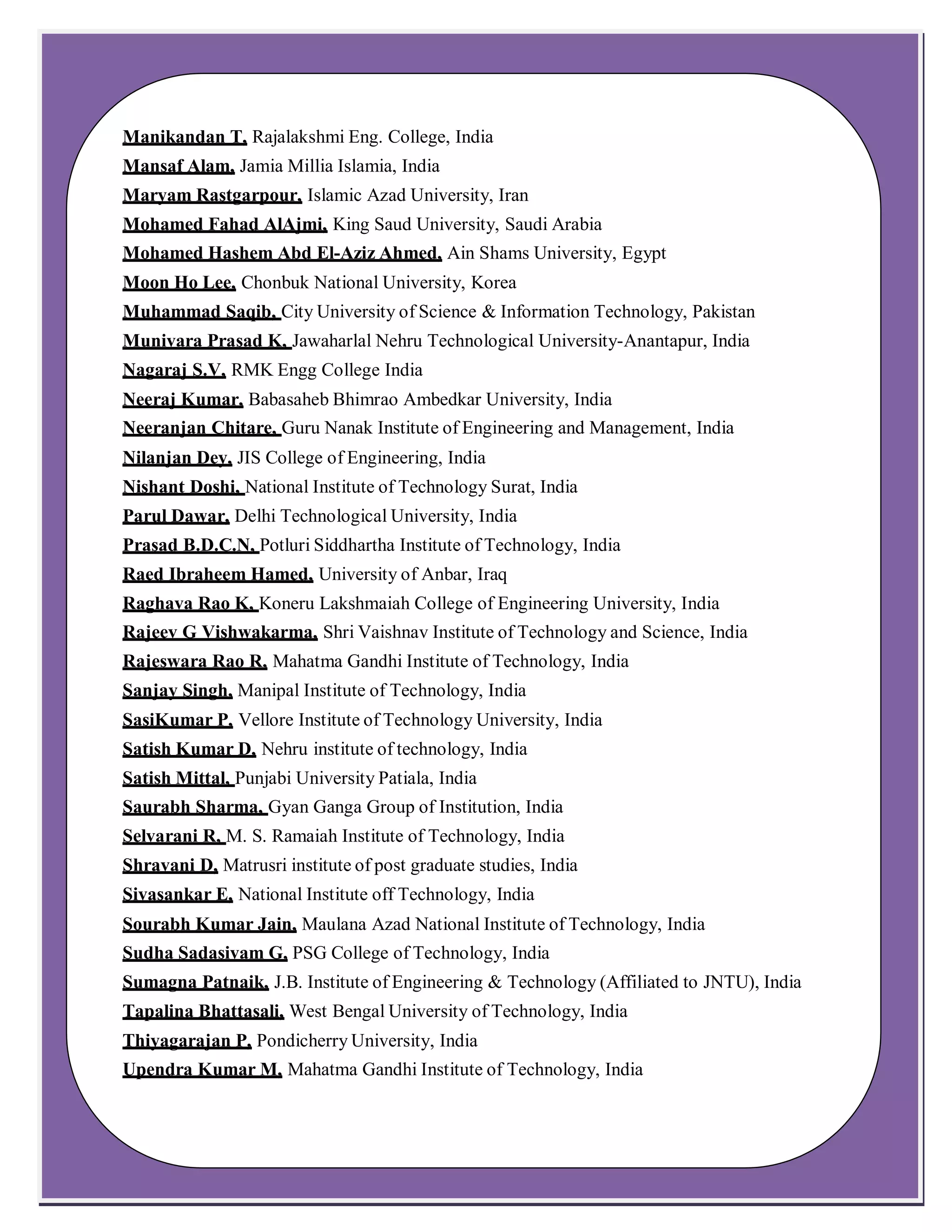 Health Informatics - An International Journal (HIIJ) - H index ...