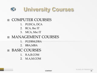 HiiT POLYTECHNIC COLLEGE | PPT