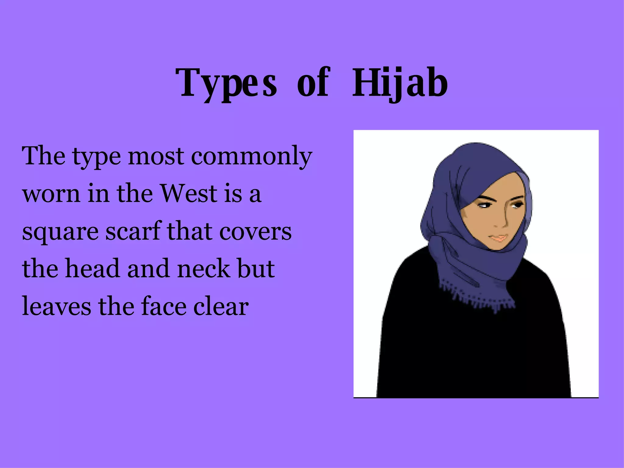 Hijab Nijab Veil Burqa Muslim Head Scarves | PPT