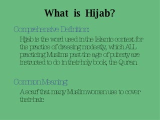 Hijab Nijab Veil Burqa Muslim Head Scarves | PPT