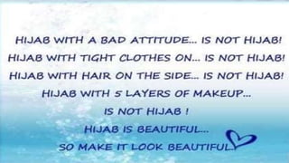 Hijab 101: Exploring Its Meaning and Importance | PPTX | Islam ...