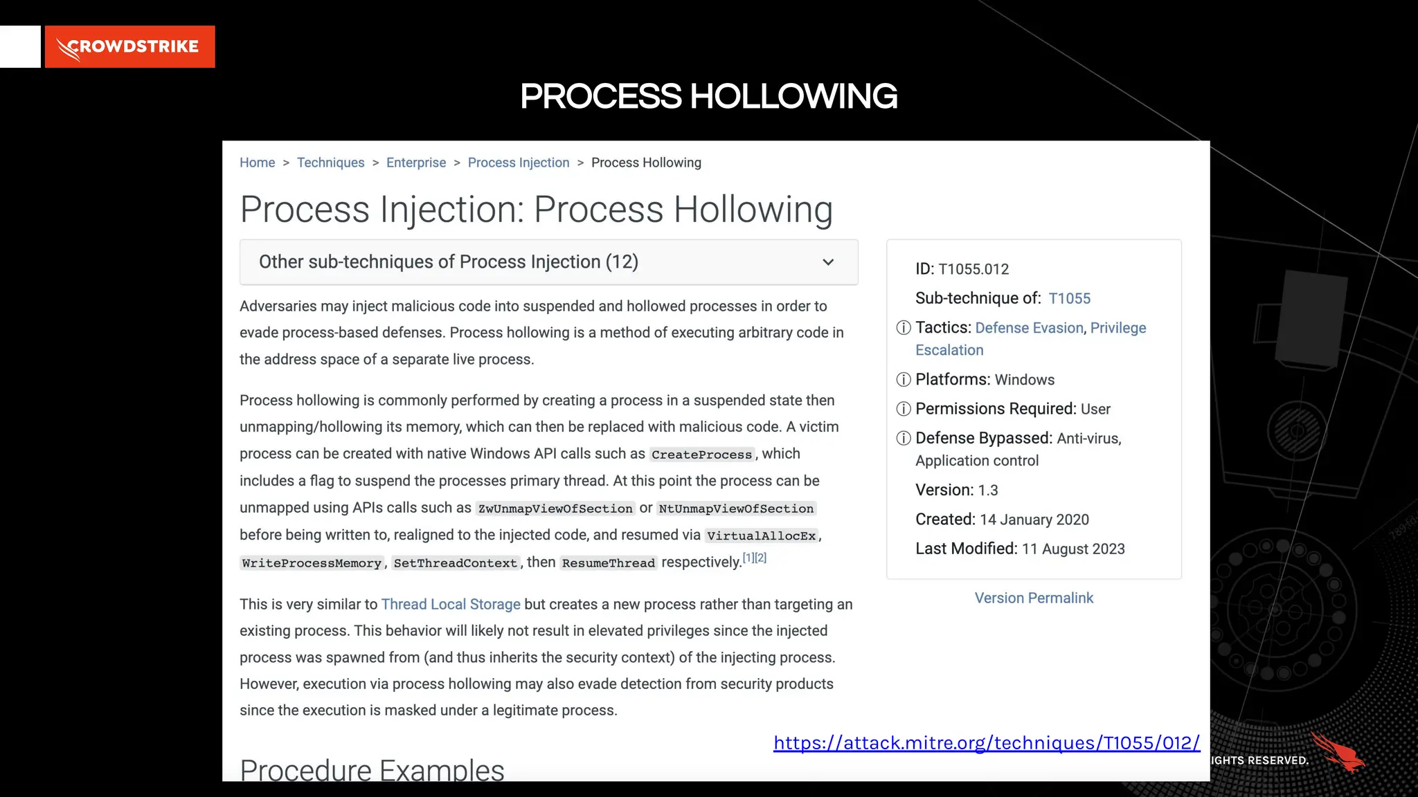 HijackLoader Evolution: Interactive Process Hollowing | PPT
