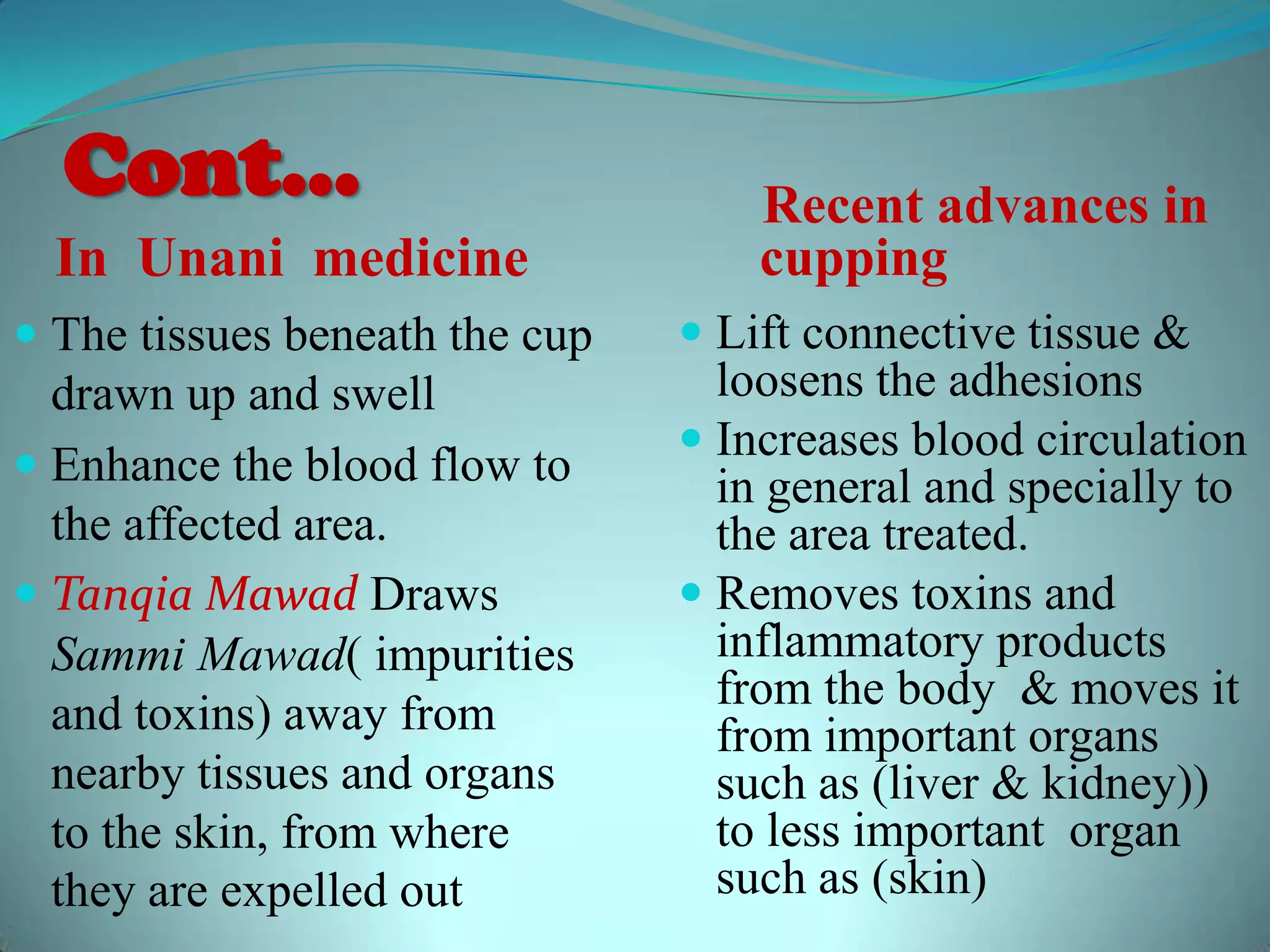 Hijama (cupping) therapy - an overview by DR MOHD SHAHID (MD) | PPTX