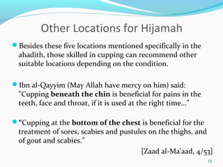 Hijamah(cupping therapy) | PPT | Islam | Religion & Spirituality
