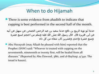 Hijamah(cupping therapy) | PPT | Islam | Religion & Spirituality