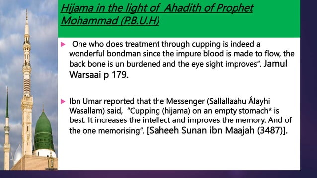 basics of hijama therapy | PPTX