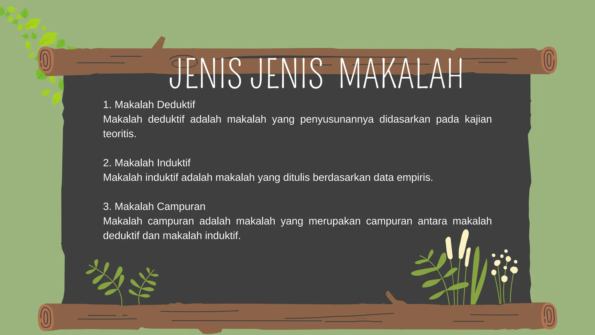 apa itu makalah dan artikel ilmiah dalam standar penuisan | PDF