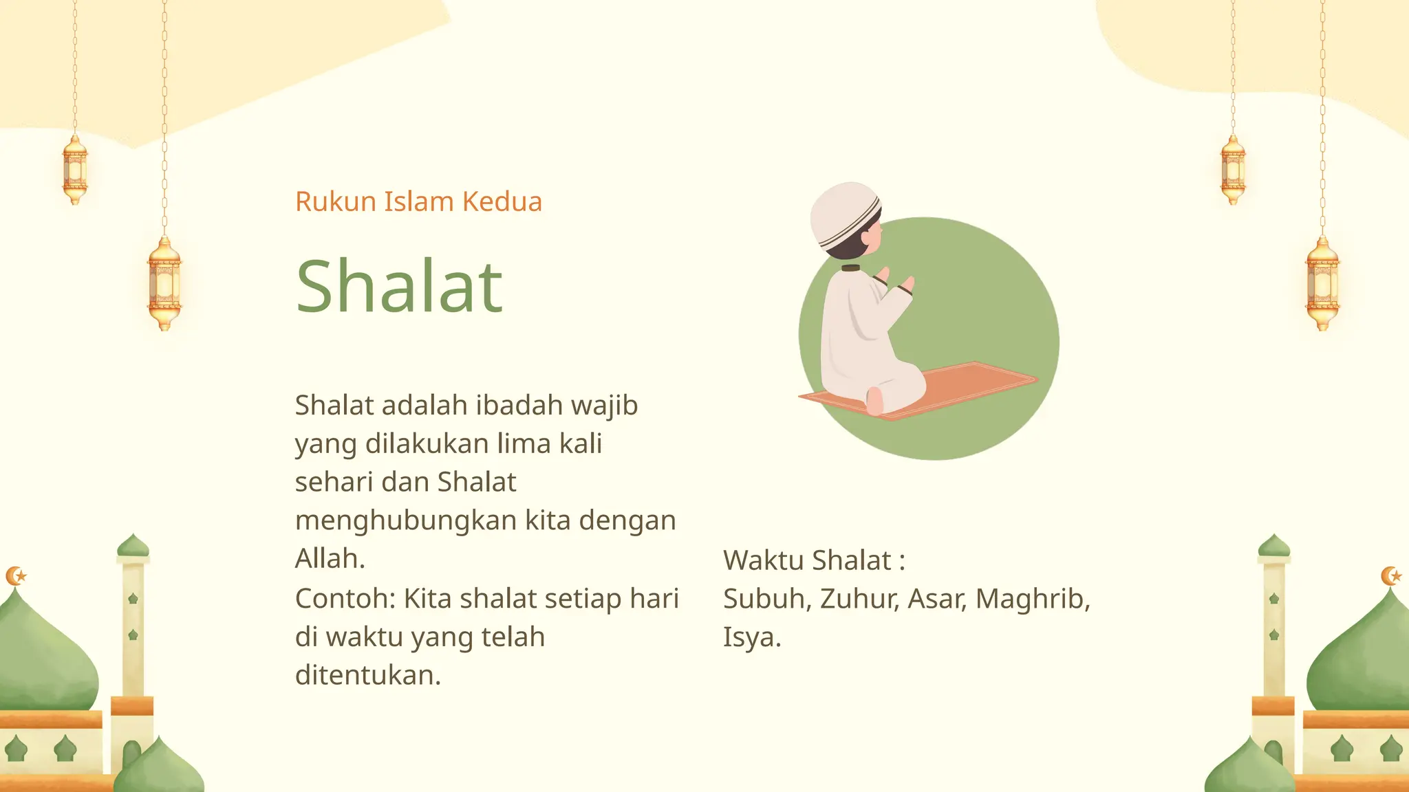 HIjau dan Kuning Ilustrasi Yuk Mengenal Rukun Islam Presentasi.pptx