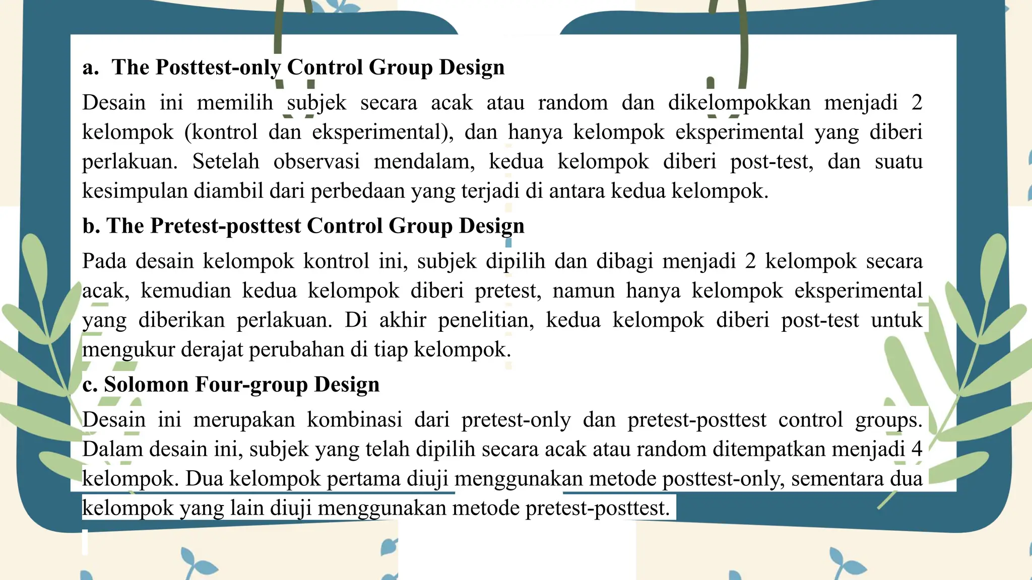 hijau Estetik Presentasi Tugas Penelitian metopen kel 3.pptx