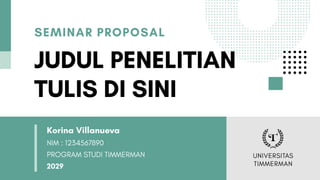 Hijau minimalis formal seminar proposal presentasi.pptx