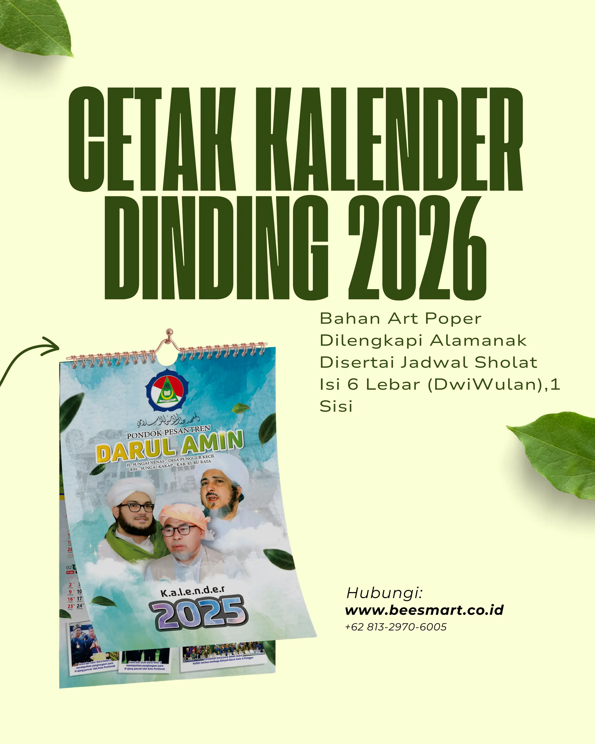 Percetakan Kalender Termurah Samarinda Custom | PDF