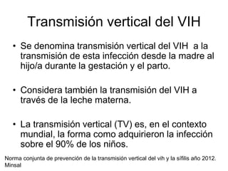 Hijo de madre vih positivo | PPTX