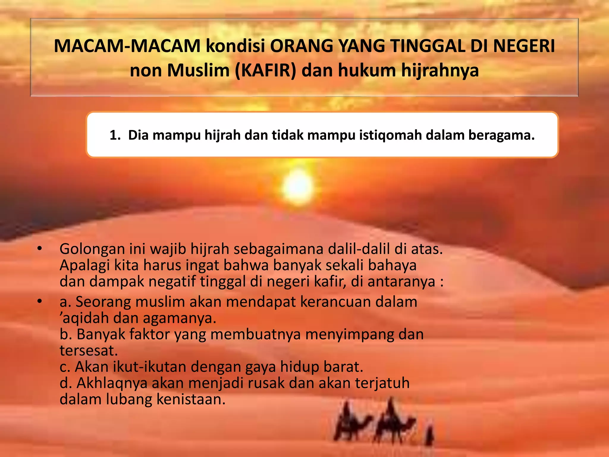 Makna Hijrah dan Fungsinya dalam Dunia Modern | PPTX