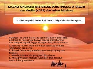 Makna Hijrah dan Fungsinya dalam Dunia Modern | PPTX