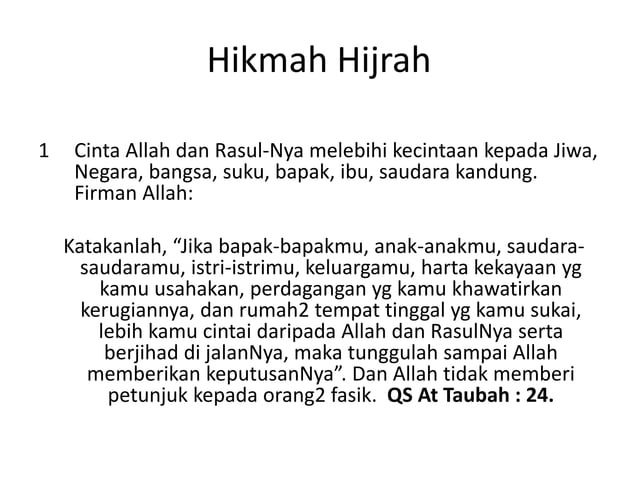 Makna Hijrah dan Fungsinya dalam Dunia Modern | PPTX