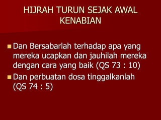 Hijrah_prinsip dalam kehidupan seorang muslim.ppt