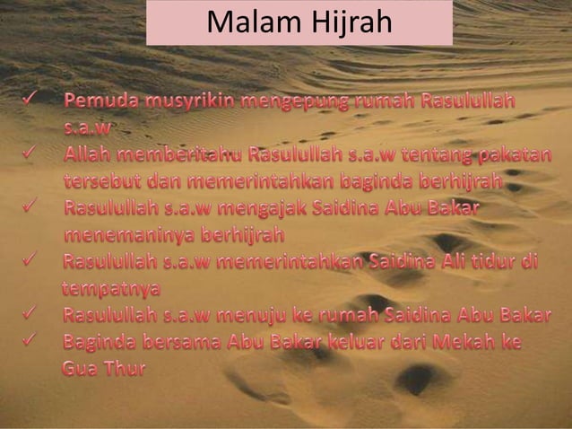 Hijrah nabi | PPTX