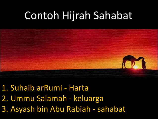 Hijrah rasulullah | PPT