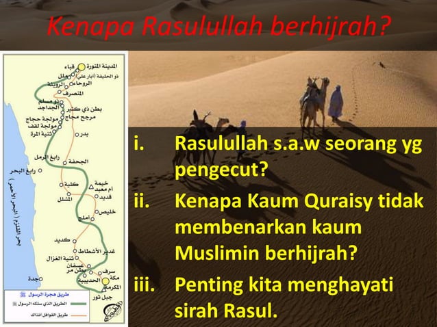 Hijrah rasulullah | PPT