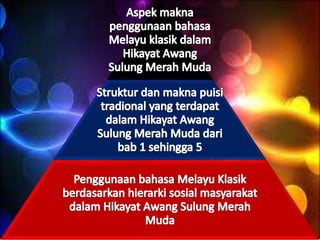 Hikayat awang sulung merah muda | PPTX