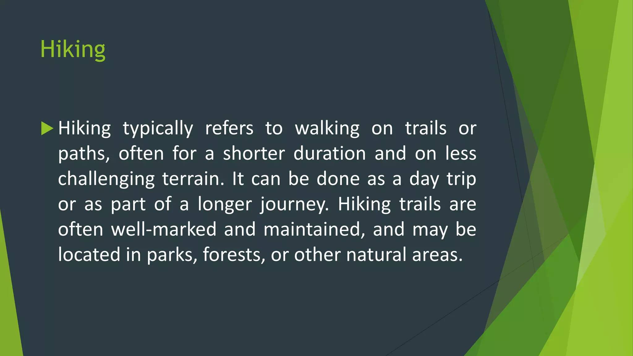 Hiking and Trekking.pptx